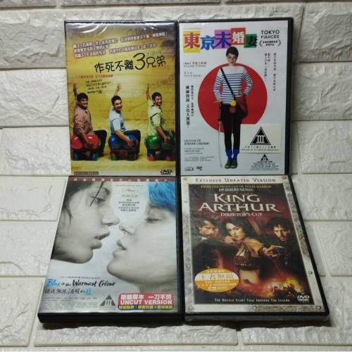 98%勁新行貨DVD電影 4pcs+VCD電影 2pcs 全套有盒 - 二手或全新影碟 CD, 影音產品 - DCFever.com