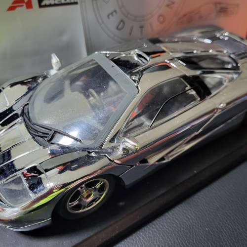 Gwilo McLaren F1 1993 V12 Chrome Plated model 1/18 - 二手或全新模型、Figure, 遊戲 ...