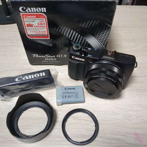 Canon PowerShot G1X ii 行貨 - 二手或全新數碼相機, 攝影產品 - DCFever.com