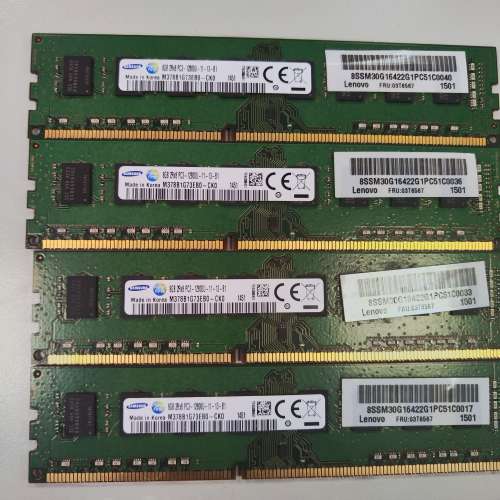大量 DDR3 PC及Notebook Ram - 二手或全新RAM 記憶體, 電腦 - DCFever.com