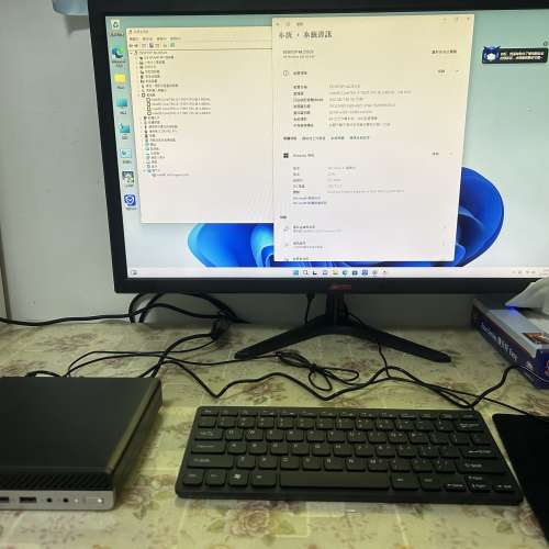 HP手掌迷你Mini電腦HP EliteDesk 400 G3 CPU i3 7100T 8G DDR4 2666 - 二手或全新電腦組合 ...