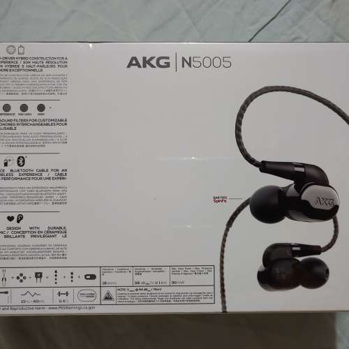 全新AKG N5005耳筒 - 二手或全新Earphones, 影音產品 - DCFever.com
