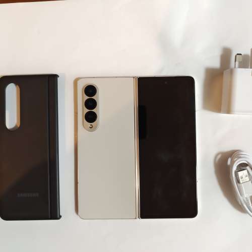 95%新,512GB,香港行貨,金色Samsung z fold 4 fold4 5G 雙卡雙待 dual sim - 二手或全新 ...