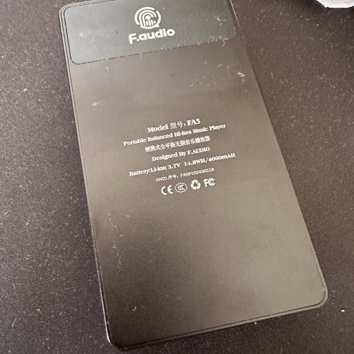 F.Audio FA5 純音便攜播放器 - 二手或全新隨身音響, 影音產品 - DCFever.com