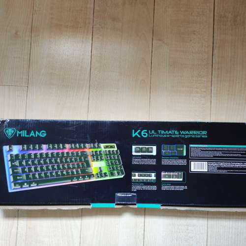 Milang K6 Ultimate warrior keyboard - 二手或全新鍵盤滑鼠, 電腦 - DCFever.com