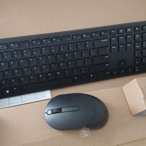 Dell 無線keyboard + mouse KB3121Wt - 二手或全新鍵盤滑鼠, 電腦 - DCFever.com