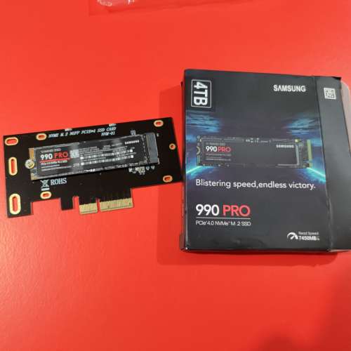 4TB Samsung NVMe™ M.2 固态硬盘SSD - 二手或全新SSD/硬碟機, 電腦 - DCFever.com