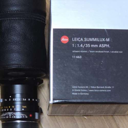 Leica Summilux-M 35mm F/1.4 11663 - 二手或全新手動對焦鏡頭, 攝影產品 - DCFever.com