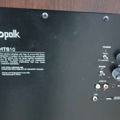 HTS10 Subwoofer - 二手或全新揚聲器, 影音產品 - DCFever.com