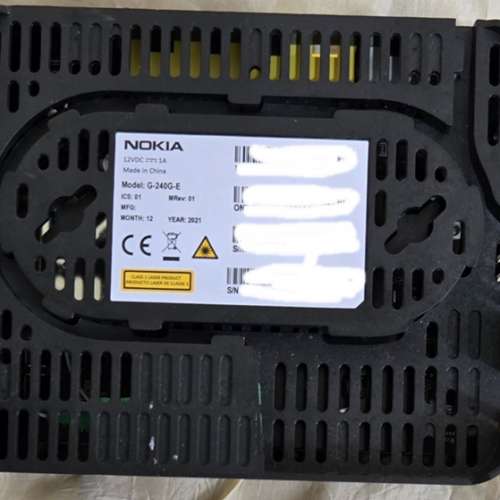 香港寬頻光纖盒, MODEM, 還機用 NOKIA G-240G-E - 二手或全新網絡/WIFI, 電腦 - DCFever.com