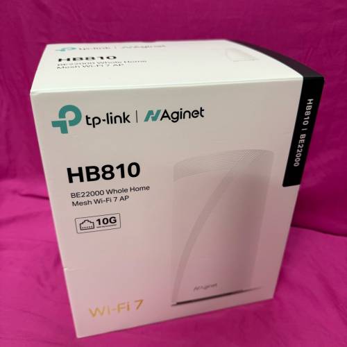TP-Link Aginet HB810 BE2200 香港行貨 (BE85 同級) - 二手或全新網絡/WIFI, 電腦 - DCFever.com