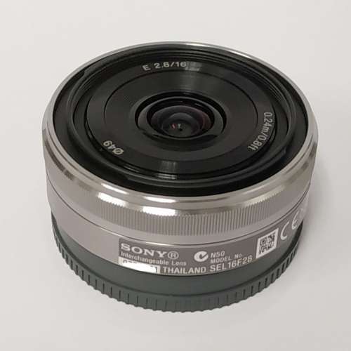 Sony SEL16F28 E-Mount 16mm f2.8 餅鏡 - 98%新，送 日本 UV 保護濾鏡 - 二手或全新自動對焦鏡頭 ...
