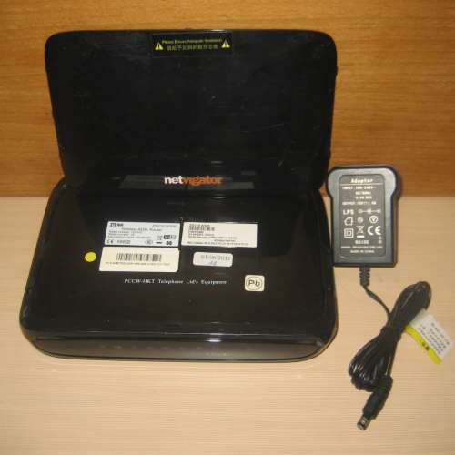 🌟🌟🌟 ZTE中興 ZXV10 W300 Wireless ADSL Modem 連原裝火牛 適合還機 HKT PCCW 電訊盈科 Now 🌟 ...