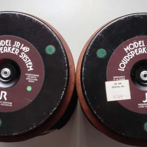 Jim Rogers JR149 早期暗紅底白字,100% 原裝,完美靚聲 (外觀八成新) - 二手或全新揚聲器, 影音產品 ...