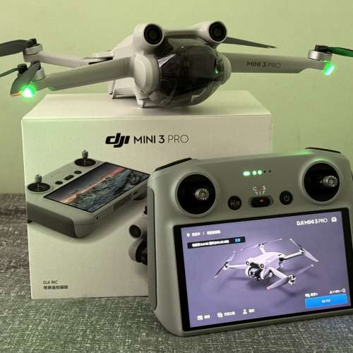 DJI MINI3 Pro 跟帶屏遙控器 with Dji care - 二手或全新航拍機, 攝影產品 - DCFever.com