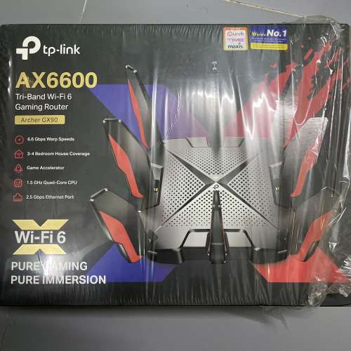TP-Link Archer GX90 - AX6600 三頻 Wi-Fi 6 電競路由器 - 二手或全新網絡/WIFI, 電腦 ...