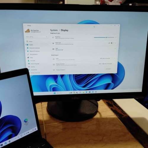 Fujitsu EM2110W 22 inch FHD monitor 1080p - 二手或全新顯示器, 電腦 - DCFever.com