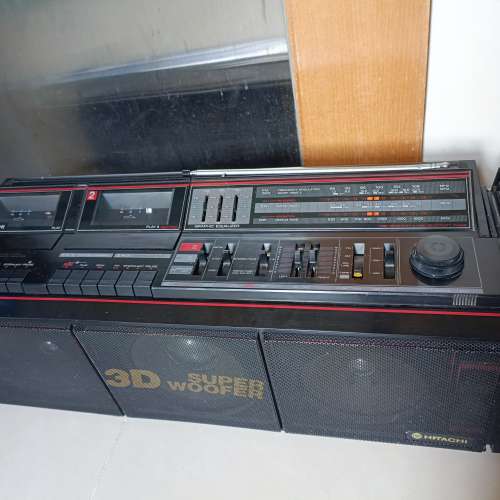 Hitachi TRK-3D8 巨型收音卡式機 - 二手或全新音響組合, 影音產品 - DCFever.com