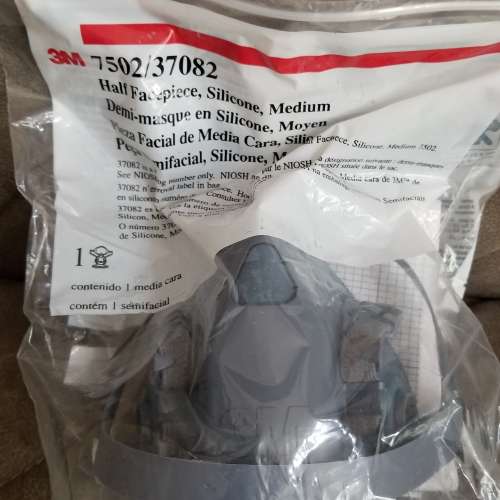 3M 防塵面罩7502/37082連60926 filter及2890SA眼罩 - 二手或全新個人護理, 電器傢俱 - DCFever.com