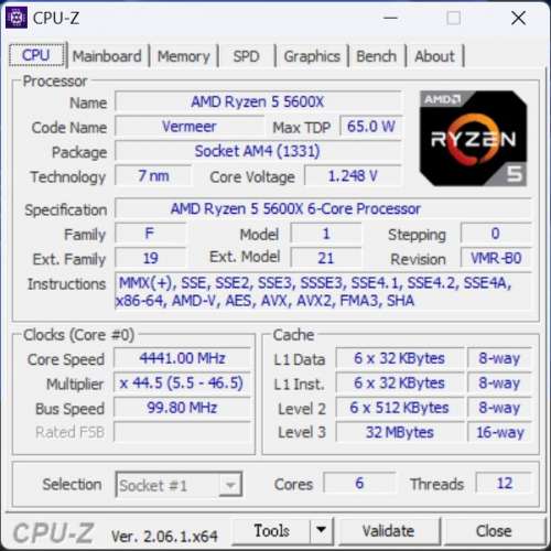 出售AMD 5600X CPU - 二手或全新CPU, 電腦 - DCFever.com
