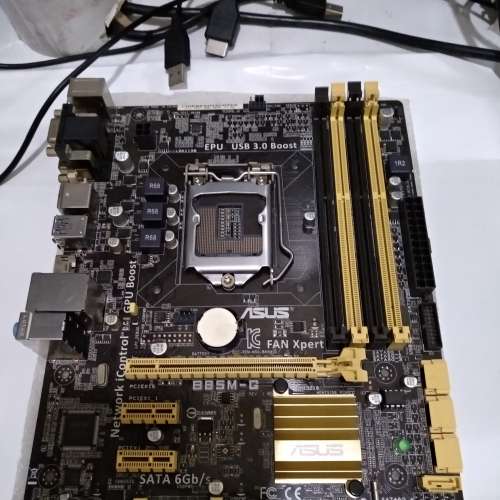 ASUS B85M-G LGA1150 Micro-ATX主機版 (100%全正常) - 二手或全新底板, 電腦 - DCFever.com