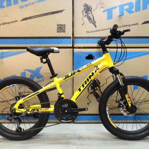 《送兒童頭盔》TRINX JUNIOR 4.0 (21S) - 21速 碟剎 20吋 鋁合金 兒童山地車 - 二手或全新單車, 單車及運動 - DCFever.com
