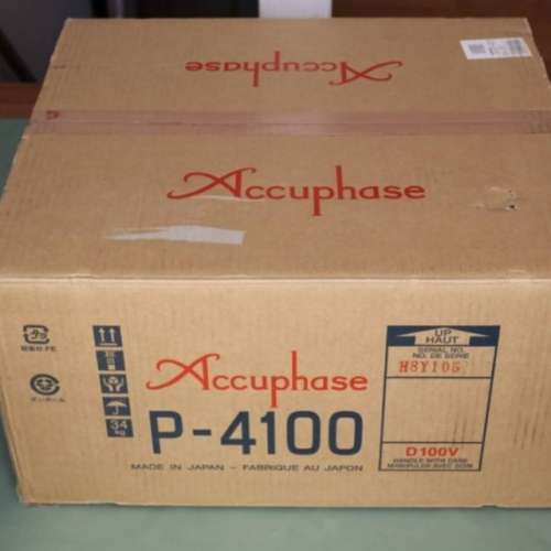 Accuphase p4100 後级99% New full package - 二手或全新擴音機, 影音產品 - DCFever.com