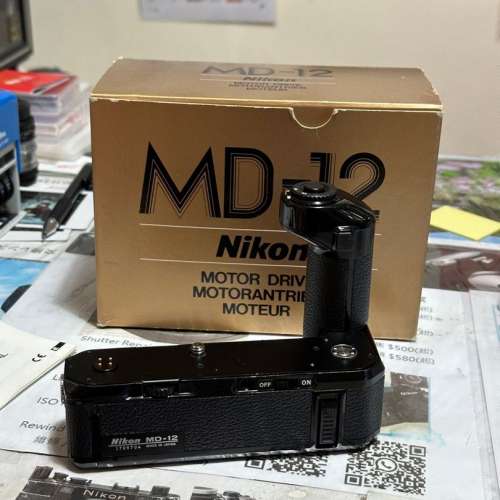 Nikon MD-12 Motor Drive (For FA,FM,FM2,FE,FE2) - 有盒有說明書 - 二手或全新菲林相機, 攝影產品 - DCFever.com
