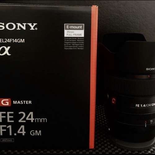 索尼 Sony FE 24mm F1.4 GM SEL24F14GM 絕無瑕疵 - 二手或全新自動對焦鏡頭, 攝影產品 - DCFever.com