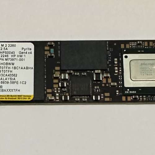 Micron 3400 NVM2 Gen4x4 1TB M.2 - 二手或全新SSD/硬碟機, 電腦 - DCFever.com
