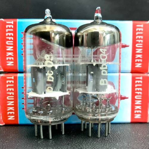 12at7 Telefunken 德律風根 1958年德國柏林製造有盒 一對ecc81 - 二手或全新擴音機, 影音產品 - DCFever.com