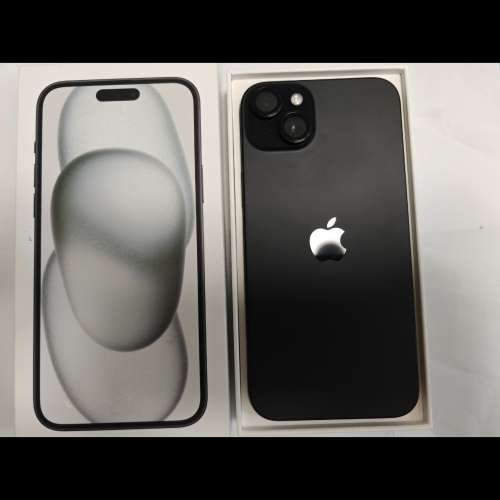 iPhone 15 plus 256gb Black - 二手或全新iPhone, 手機通訊 - DCFever.com