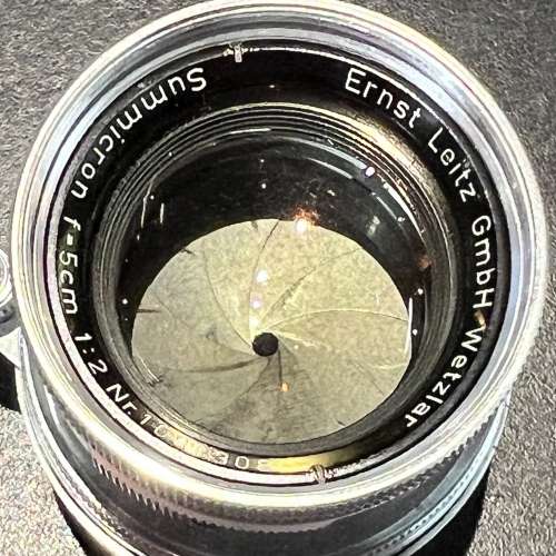Leica summicron 50mm f2 ltm L39 radioactive lens with caps - 二手或全新手動對焦 ...