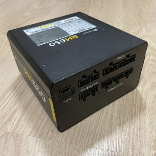 Corsair RM650 (650W) 80Plus Gold full-modular PSU電源 - 二手或全新機箱電源散熱, 電腦 ...