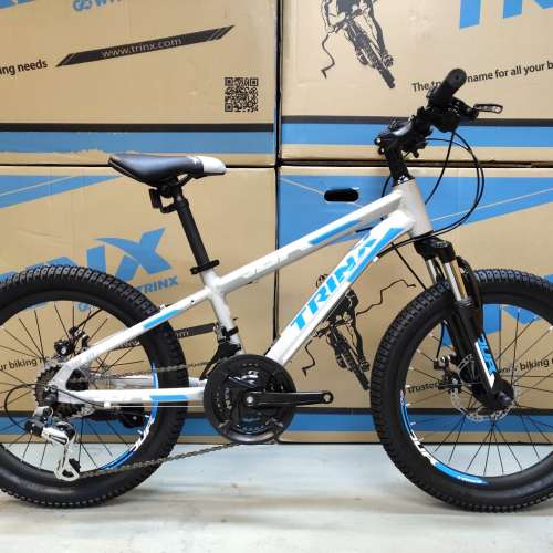 《送兒童頭盔》TRINX JUNIOR 4.0 (21S) - 21速 碟剎 20吋 鋁合金 兒童山地車 - 二手或全新單車, 單車及運動 - DCFever.com