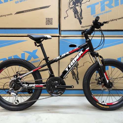 《送兒童頭盔》TRINX JUNIOR 4.0 (21S) - 21速 碟剎 20吋 鋁合金 兒童山地車 - 二手或全新單車, 單車及運動 - DCFever.com