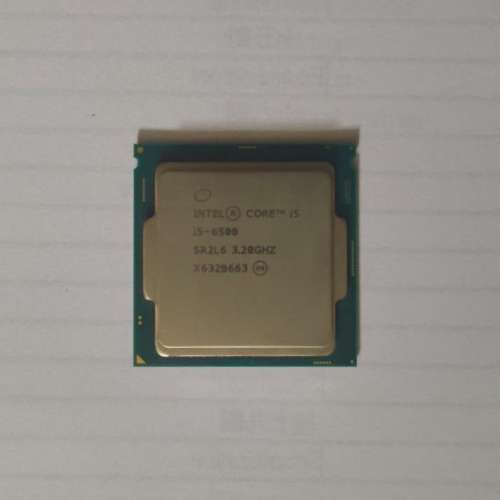 Intel® Core™ i5-6500 cpu 處理器 - 二手或全新CPU, 電腦 - DCFever.com