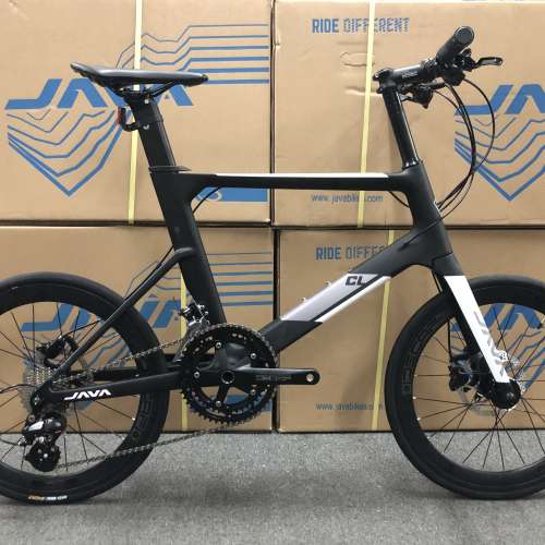 《免費送貨》JAVA CL-Carbon-18S - 18速 碟剎 20吋(451) 碳纖 小輪徑 - 二手或全新單車, 單車及運動 - DCFever.com