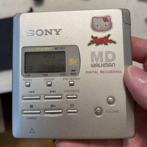 sony mz-r55 md player md 機 全正常 - 二手或全新隨身音響, 影音產品 - DCFever.com