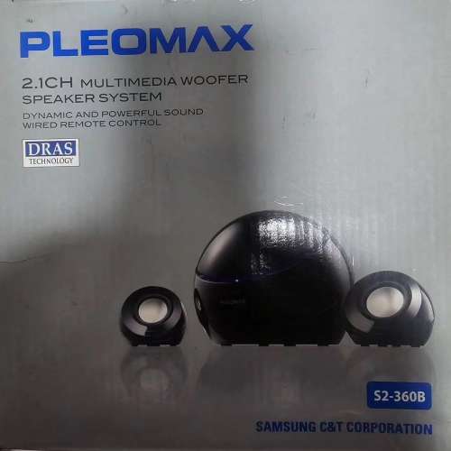 Samsung Pleomax 超級重低音揚聲器S2-360B - 二手或全新其它, 電腦 - DCFever.com