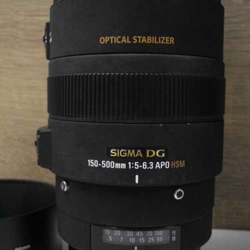 Sigma AF150-500mm f5-6.3 APO EX HSM -Canon mount - 二手或全新自動對焦鏡頭, 攝影產品 ...
