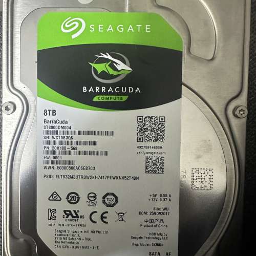 Seagate 8T 有壞區 - 二手或全新SSD/硬碟機, 電腦 - DCFever.com