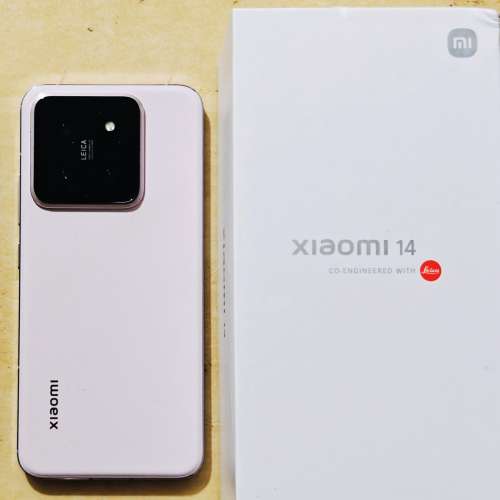小米 Xiaomi 14 粉红色 12+256Gb - 二手或全新Android Phone, 手機通訊 - DCFever.com