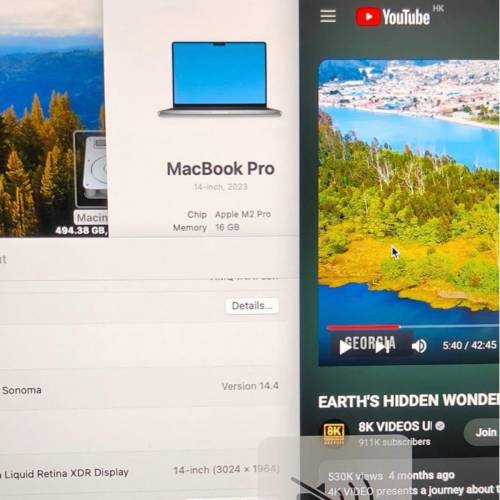 極新MBP14吋 M2 pro 10/16核16/512G 全套,電池健康度100% MacBook Pro M2 pro - 二手或全新手提電腦, 電腦 - DCFever.com