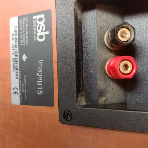 PSB IMAGE b15 $800 - 二手或全新揚聲器, 影音產品 - DCFever.com