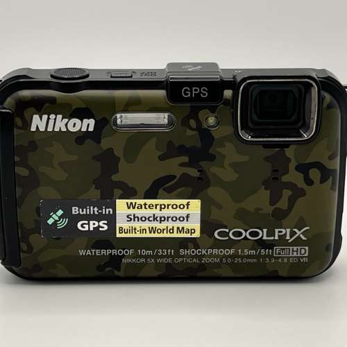 Nikon Coolpix AW100 - original box set - 二手或全新Action Cam, 攝影產品 ...