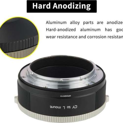 XPimage Locking Adapter For Contax / Yashica CY SLR Lens To LEICA L-Mount - 二手或全新其他配件, 攝影產品 ...