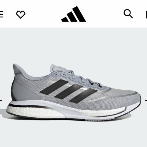全新Adidas Supernova+ size 44 灰色 - 二手或全新運動服裝, 單車及運動 - DCFever.com