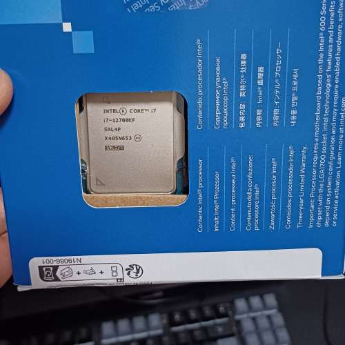 全新 intel 12700 k f cpu - 二手或全新CPU, 電腦 - DCFever.com