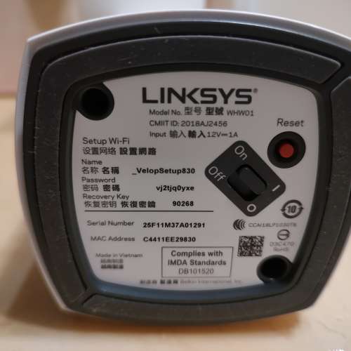 linksys whw01 - 二手或全新網絡/WIFI, 電腦 - DCFever.com